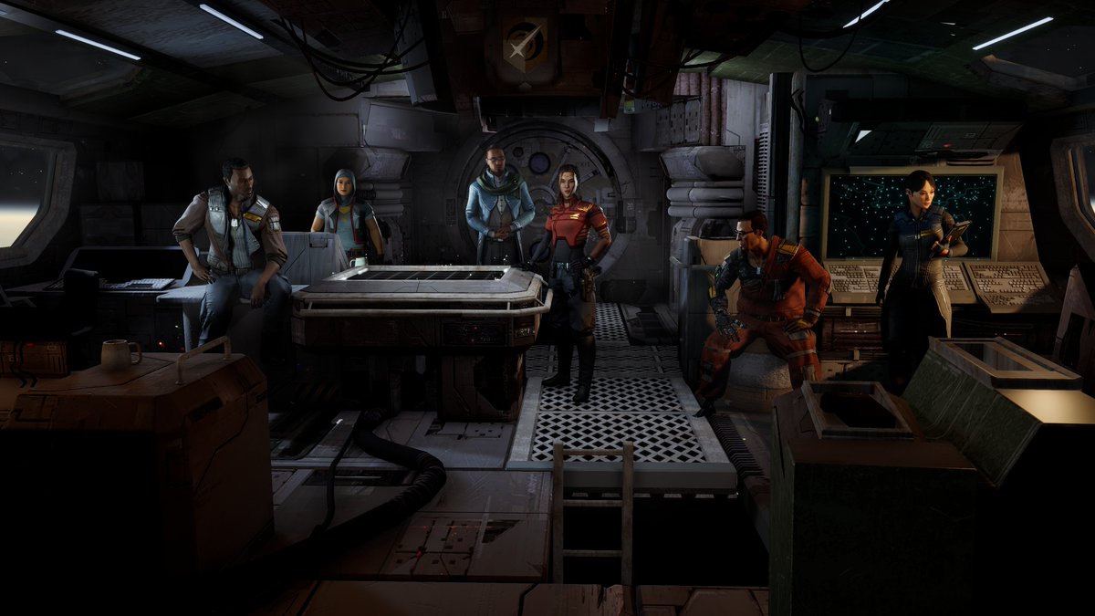 The full Argo Crew in Battletech (2018)