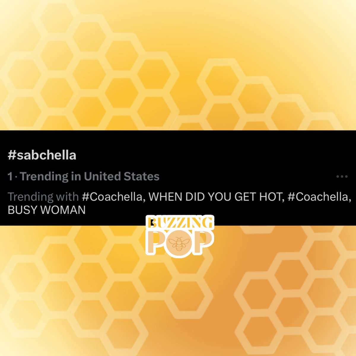 #sabchella is now the #1 trending topic on X/Twitter in the US as ...