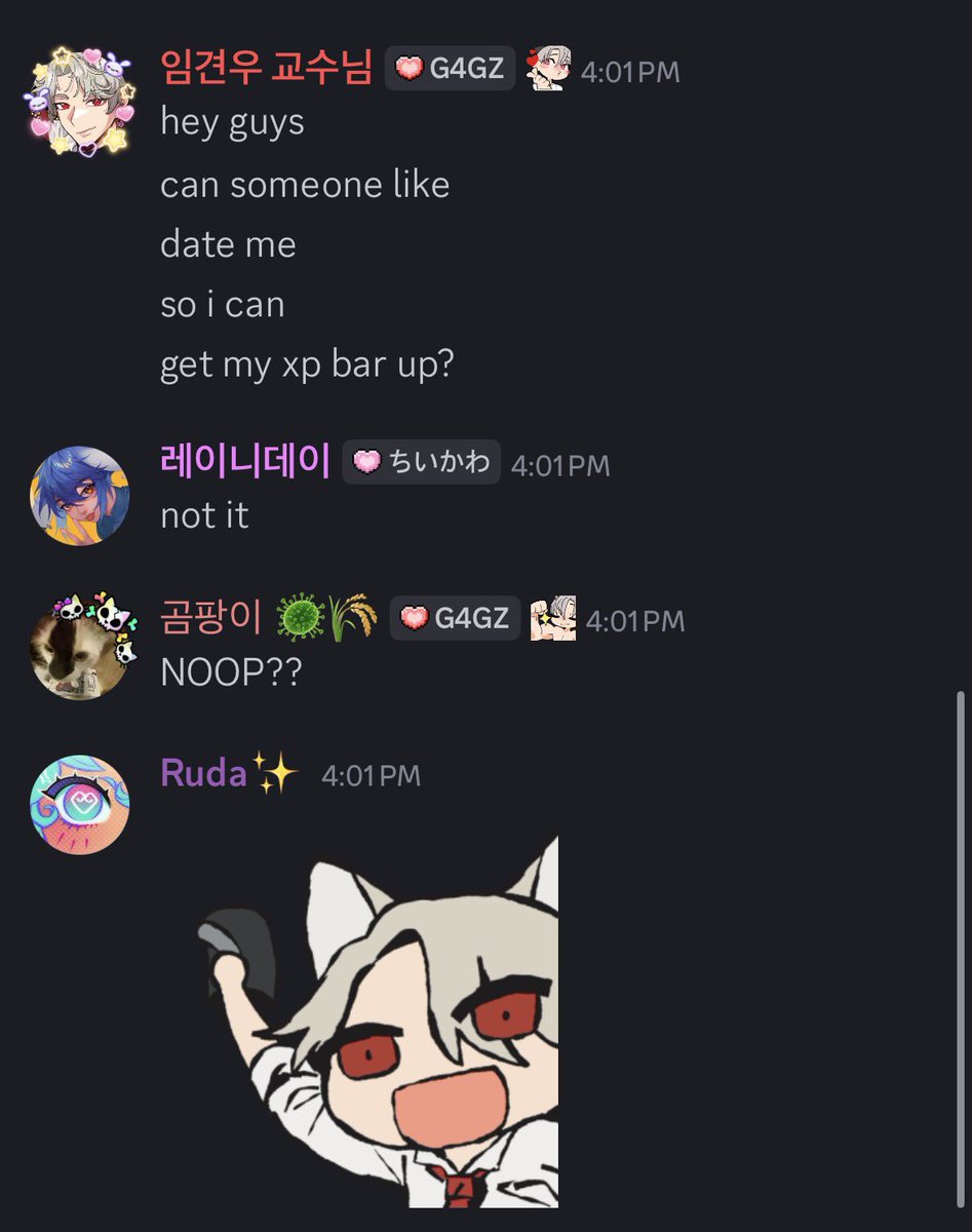 my xp bar is so low... someone needs to get me up... someone needs to ...
