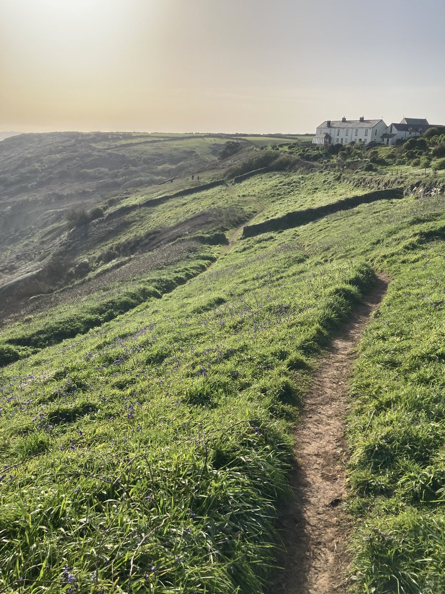 There’s something about following the narrow thread of a path alongside ...