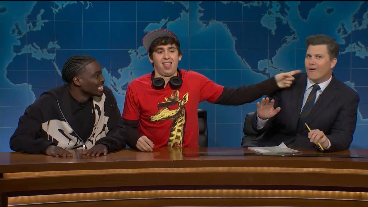 Colin Jost gets “ligma’d” live on air as Weekend Update spirals into ...