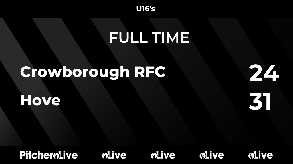 Crowborough RFC (@crowsrugby) / Posts / X