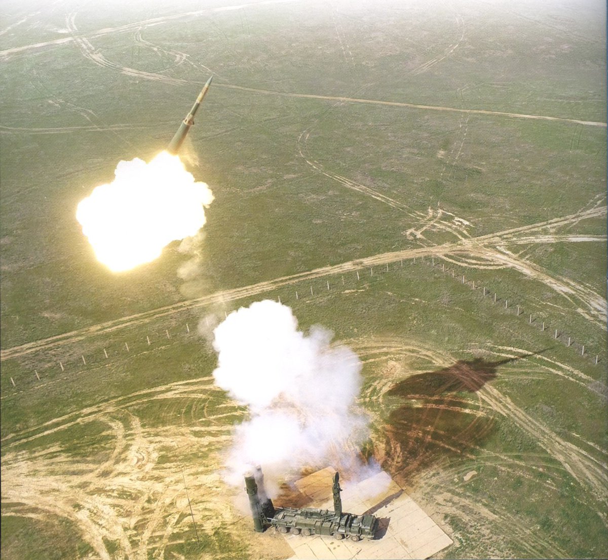 🚀 An image from tests of the 51P6E2 launcher, part of the S-500 “Abakan ...