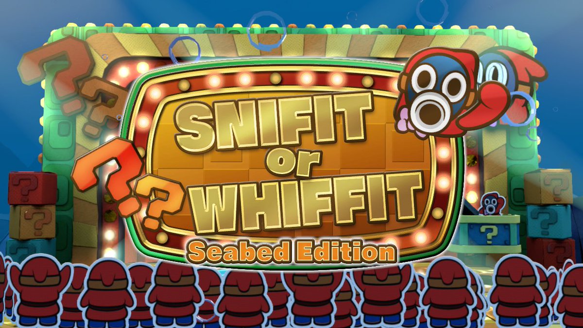 In both incarnations of Snifit or Whiffit, the player is actually ...