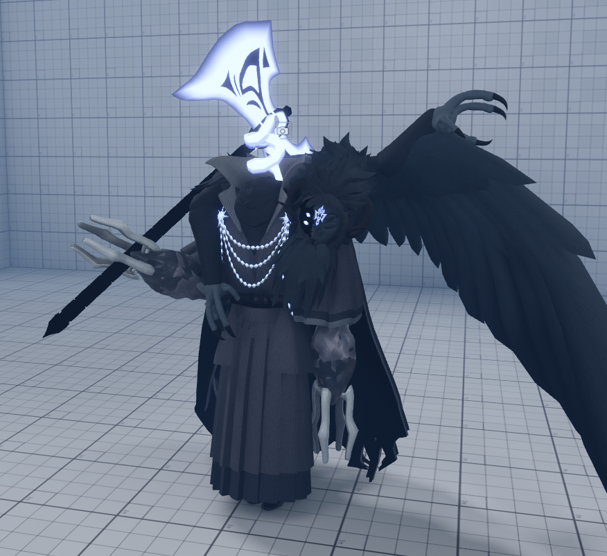 i was just playing around with deepwoken meshes in pine ridge rp.. and ...