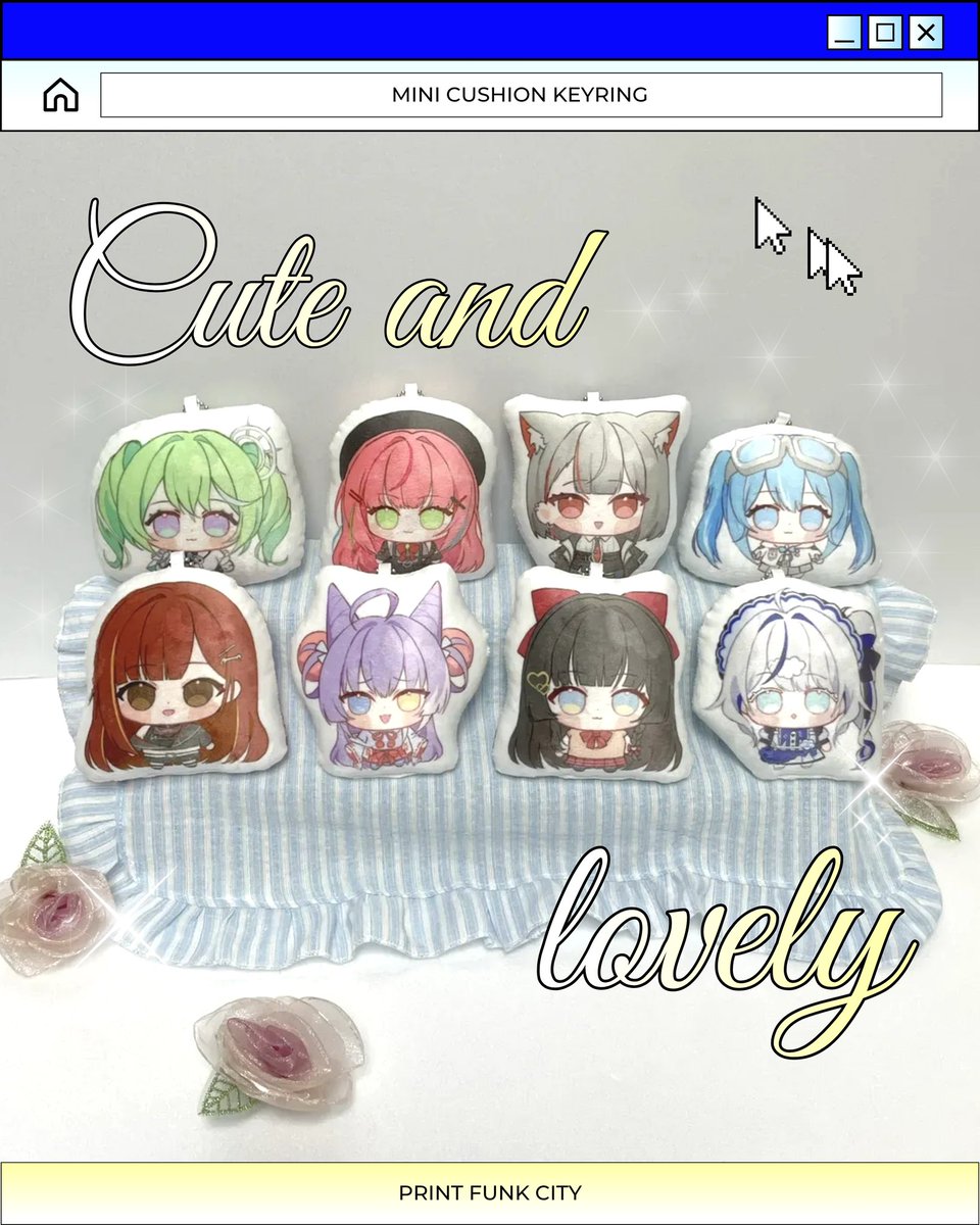 프린트 펑크 시티 (쿠션&프릴쿠션&쿠션 키링 제작) (@print_funk_city) / Posts / X