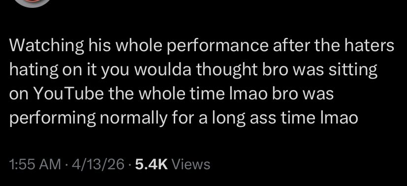 see, when you don't let social media cloud your judgement...