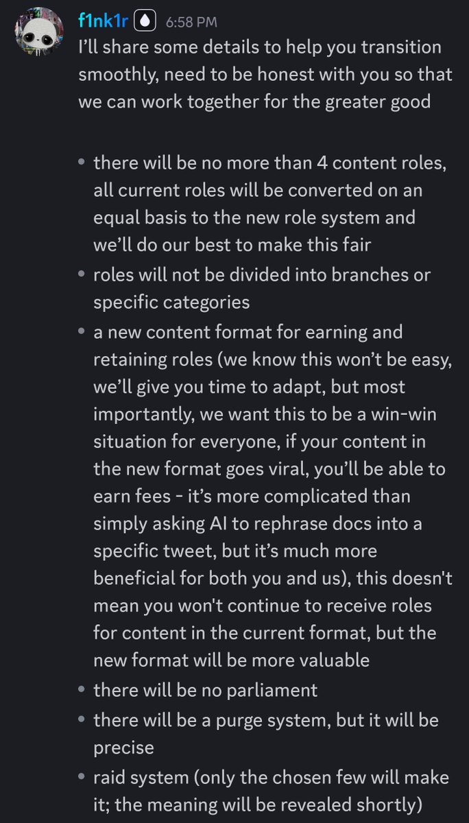 boom!boom! 💥 huge changes in role system in @liquidtrading new cm ...
