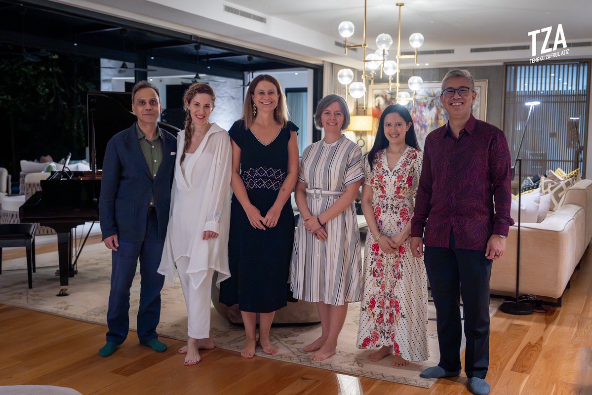 Makan malam bersama Pesuruhjaya Tinggi United Kingdom, Australia dan ...