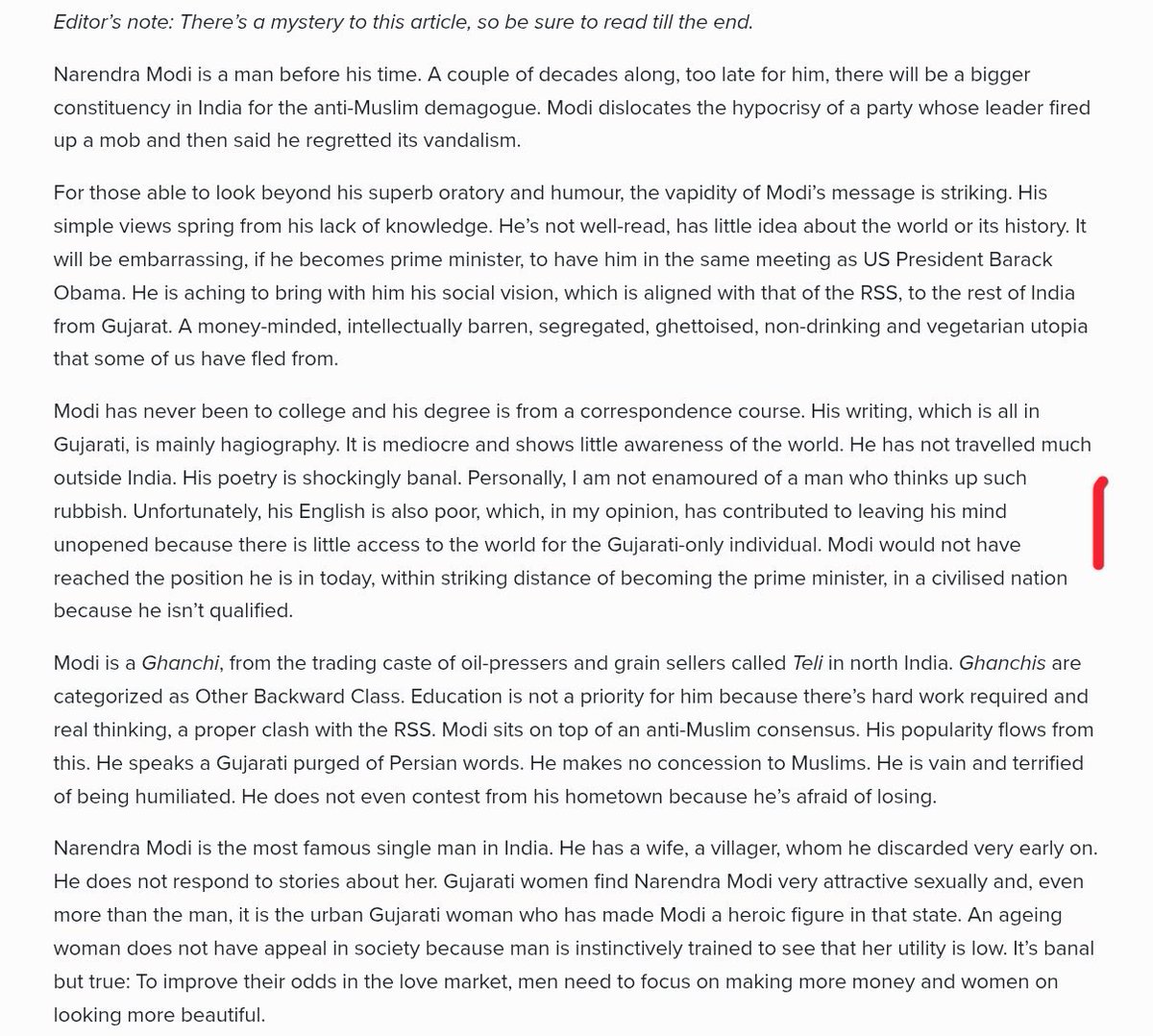 RW are absolute clowns,low iq people with no self respect, especially ...