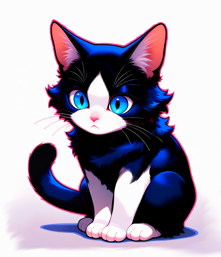 This is Lilys Feral form...cute lil kitty QT - Your OC Lily Moon(Vtuber ...