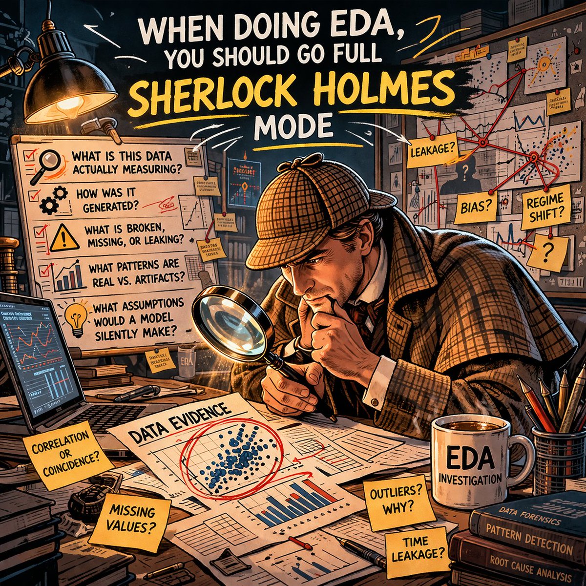 A lot of data scientists in 2026 still either skip EDA or do it wrong ...