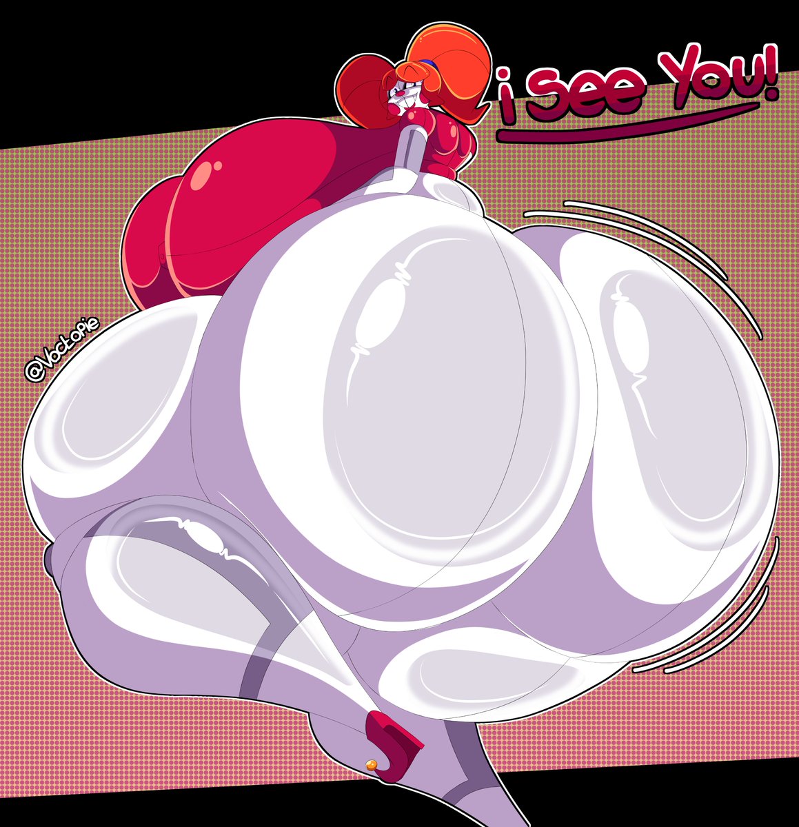 Did you know Circus Baby is canonically 7'2 tall? this is because they ...
