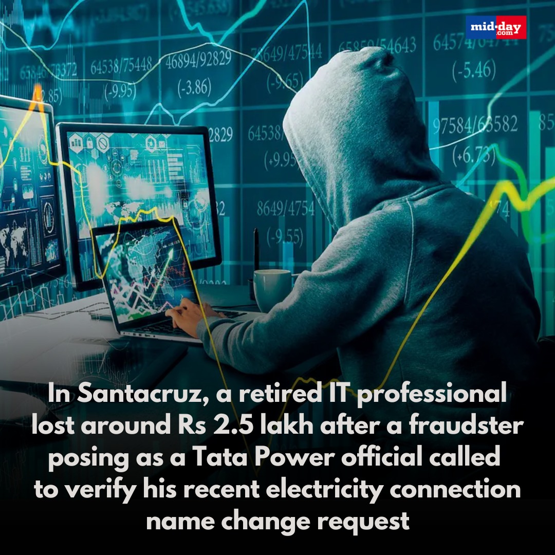 In Santacruz, a retired IT professional who often spread awareness ...