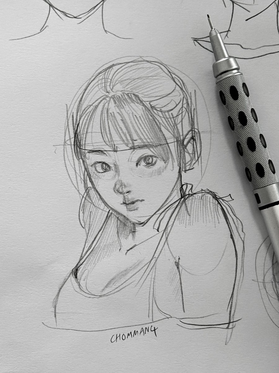 Sketching ️ https://t.co/wIpJgM23Fz