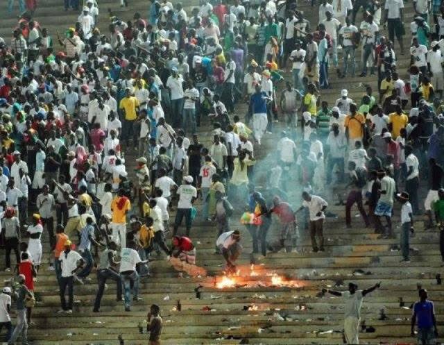 The worst stadium disaster in African football— 127 fans died in Ghana ...