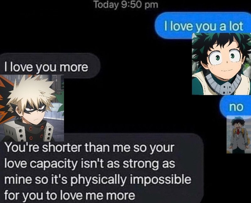 #bkdk they'd definitely compete over who loves the other more smh