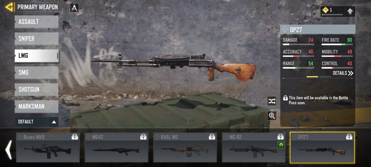 New BR class toxic overload • New wildcard • New LMG DP27 • New Camo ...