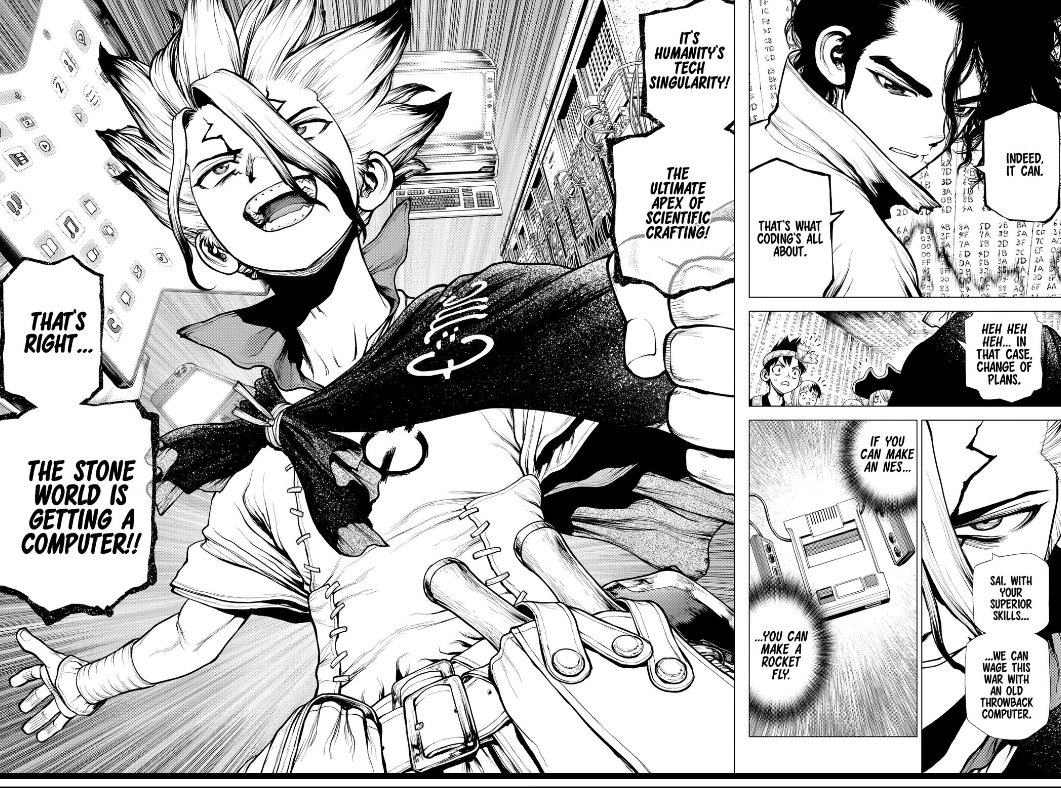 Dr Stone Final Season Cour 3 #3 ends at chapter 205 Next Ep title - The ...