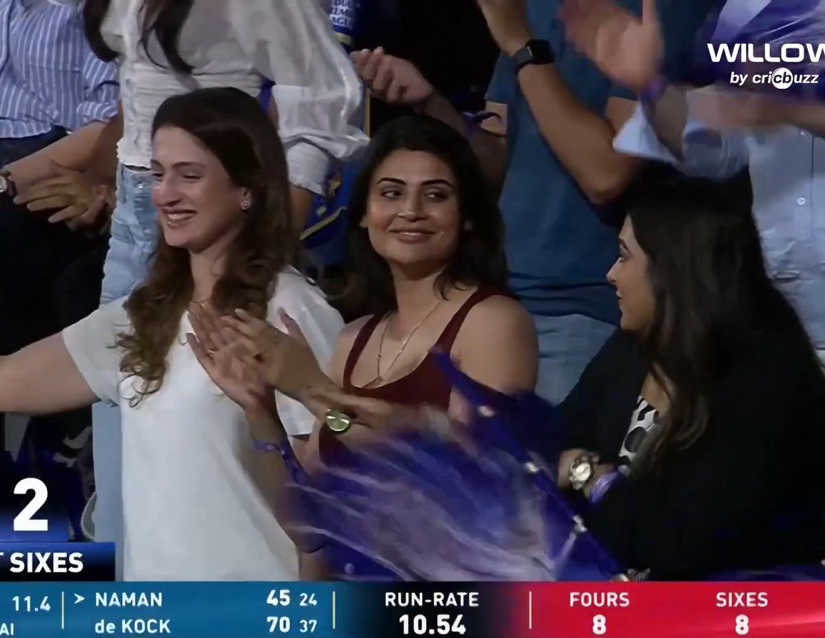 Deepak Chahar’s sister, Malti Chahar, is at Wankhede to support Mumbai ...