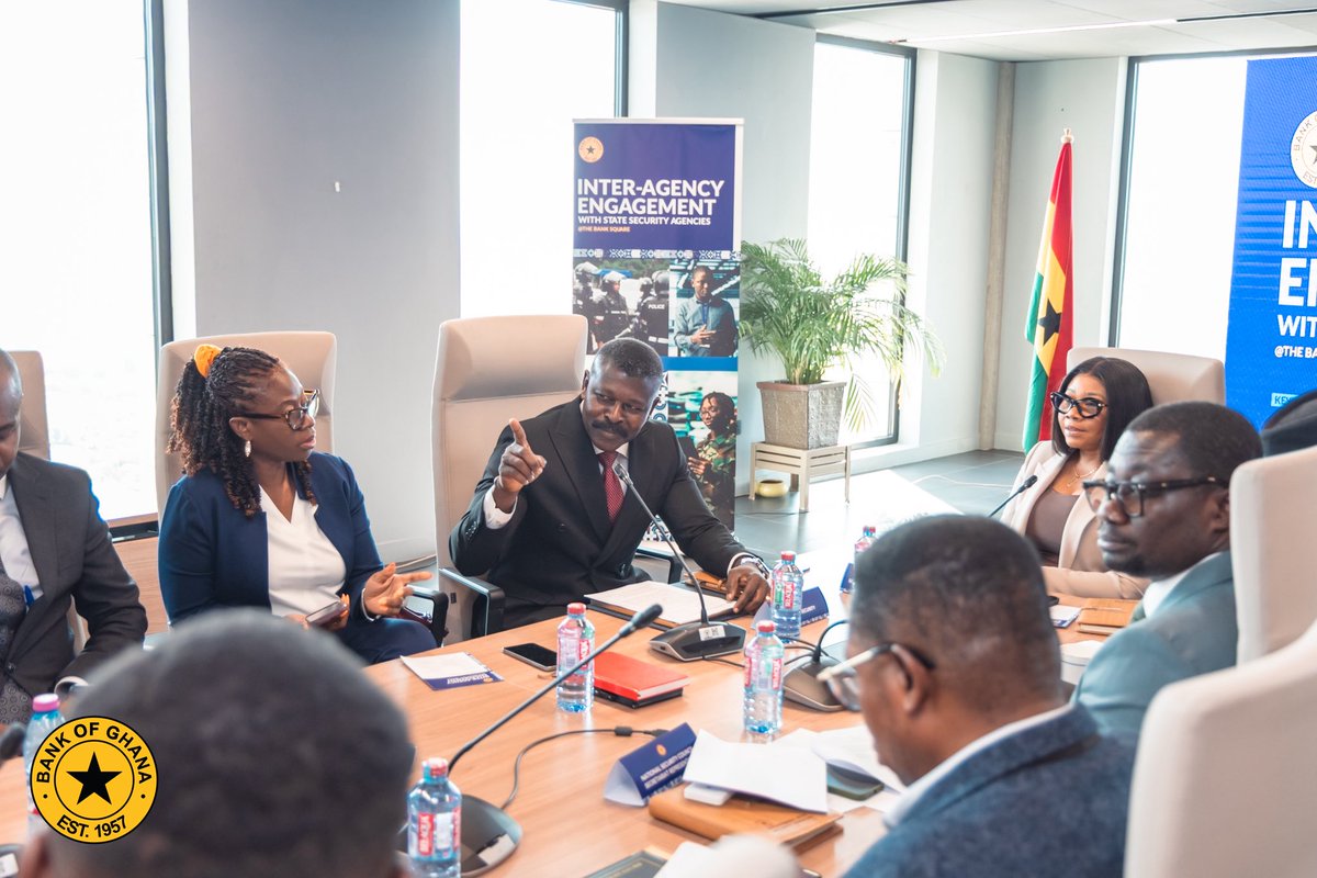 At an inter-agency security engagement held at Bank Square on Wednesday ...