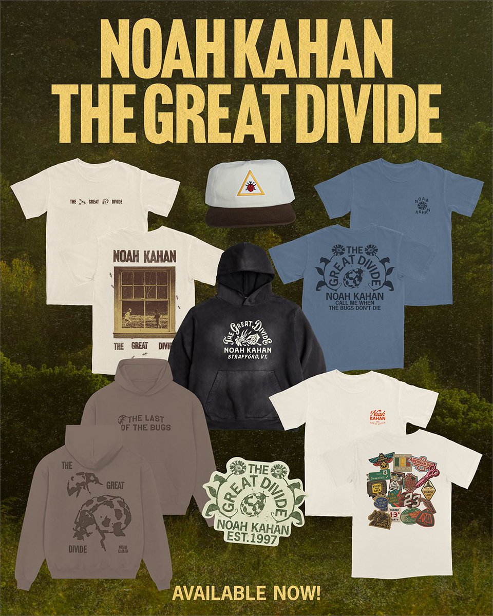 Get ready for The Great Divide release with brand new merch ⭐️ ...