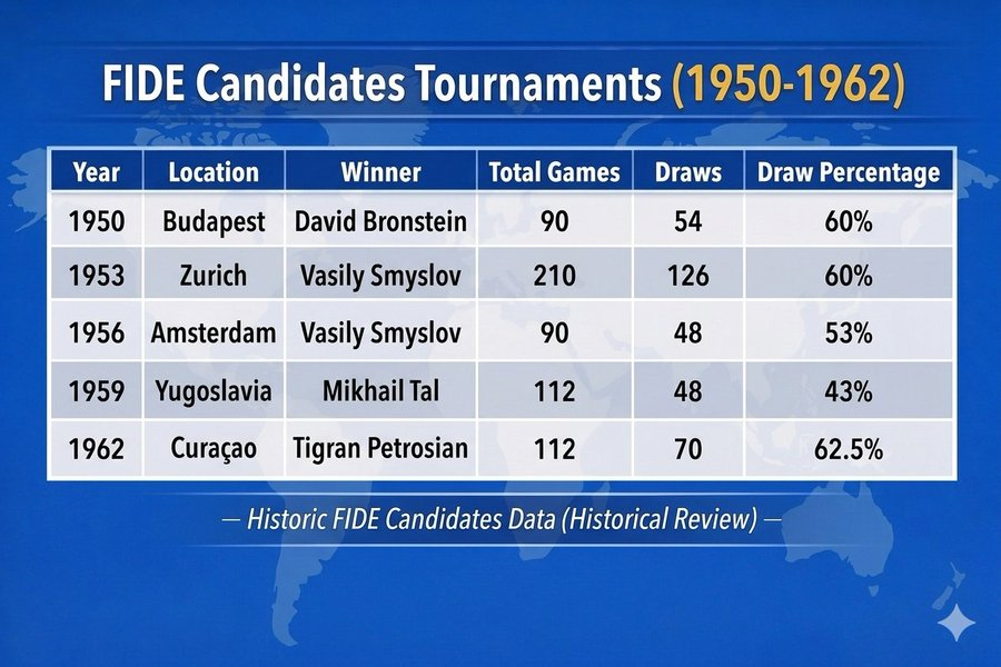 Here are the modern numbers. This years 68 % draw rate in the ...