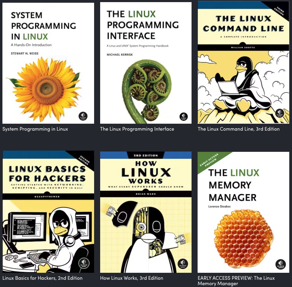 17 great books on Linux - that you can get for around 9% of the cover ...