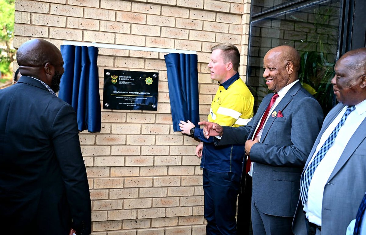NEWS: A new SAPS forensic laboratory has been opened in Mayville ...