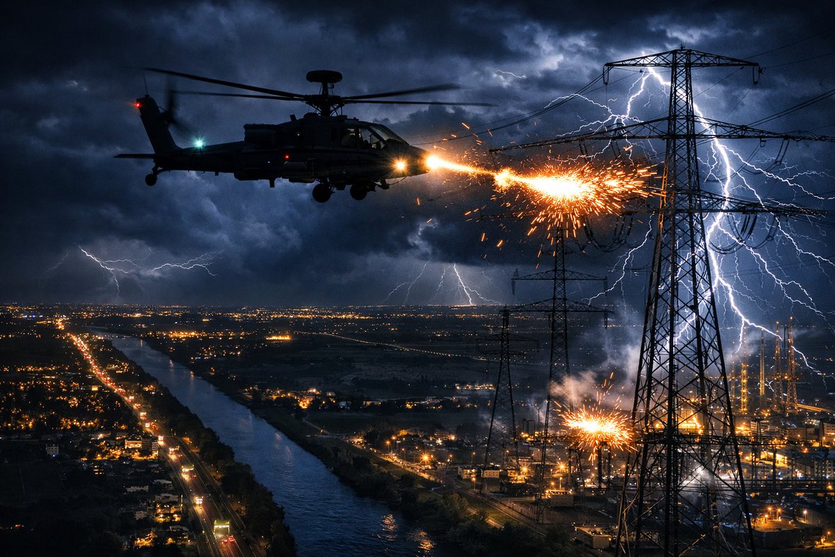 Dutch storm-l[ju/ju]it (off) aerial chaos complete — the Apache hovers ...