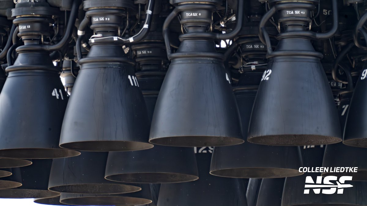 A Closer Look At The Raptor 3 Engines On Super Heavy V3 📷nasaspaceflight 5629