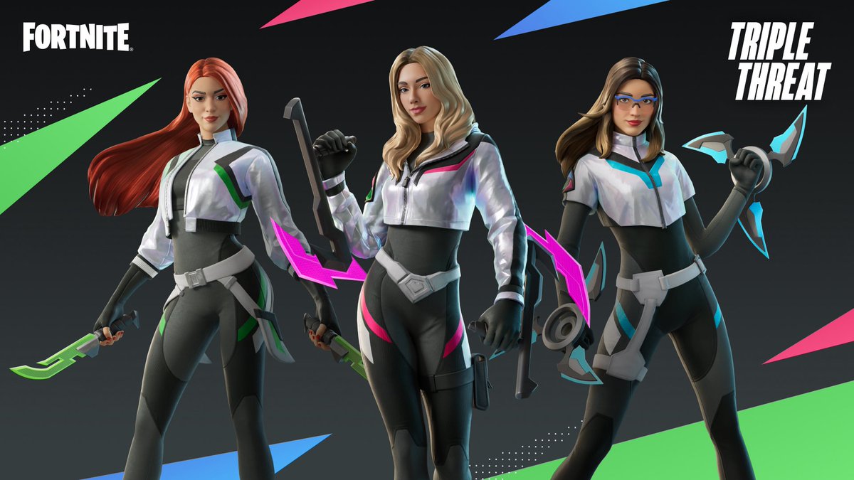 FORTNITE ITEM SHOP RELEASE DATES! - Triple Threat Sommerset Skin: April ...