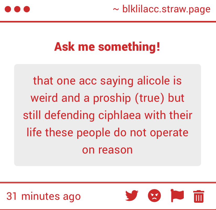 idk what’s up w Alice and Nicole or whatever but this isn’t shocking ...