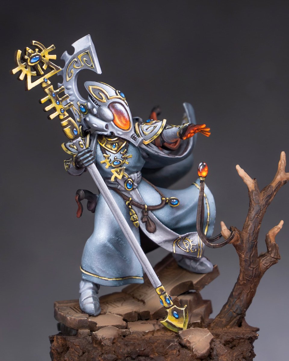 Kharseth the Void Dreamer, with the Space Guild color scheme from Dune ...