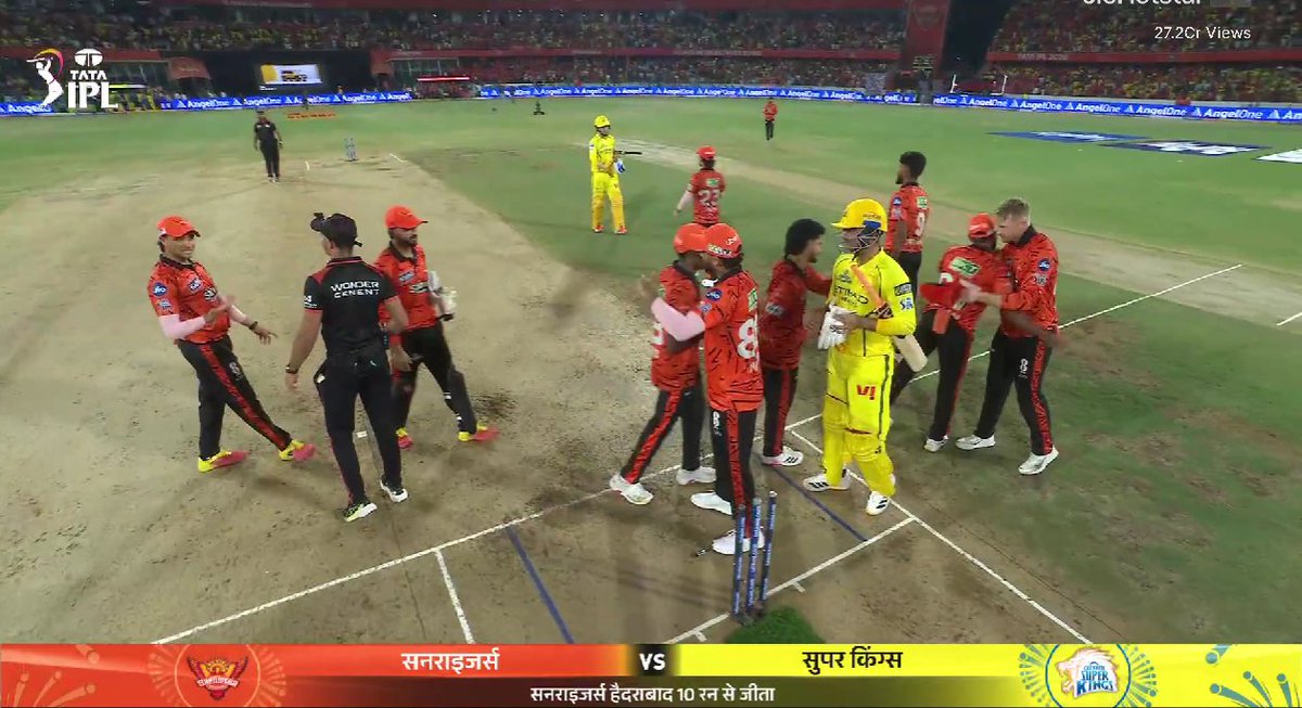 🚨 CSK LOSE THEIR 4th GAME 🚨 Hyderabad beat CSK 👀 CSK bottle a winning ...