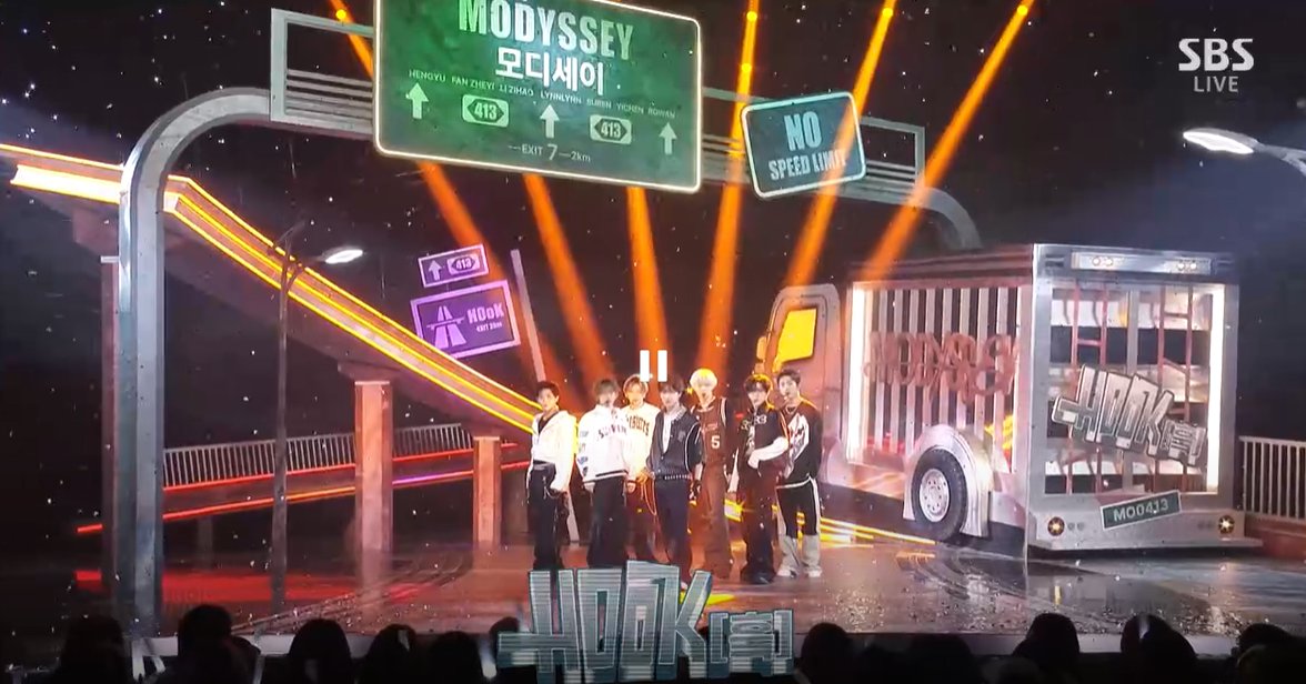 20260419 SBS INKIGAYO Amazing set design as expected. Is that the truck ...