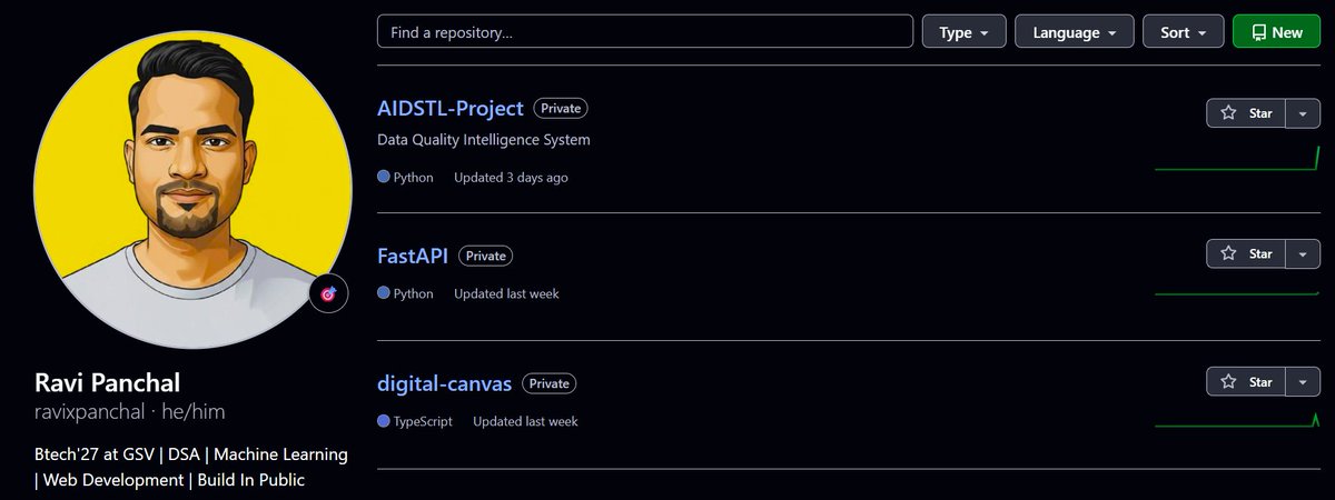 Share your github account to help each-other to find something valuable ...