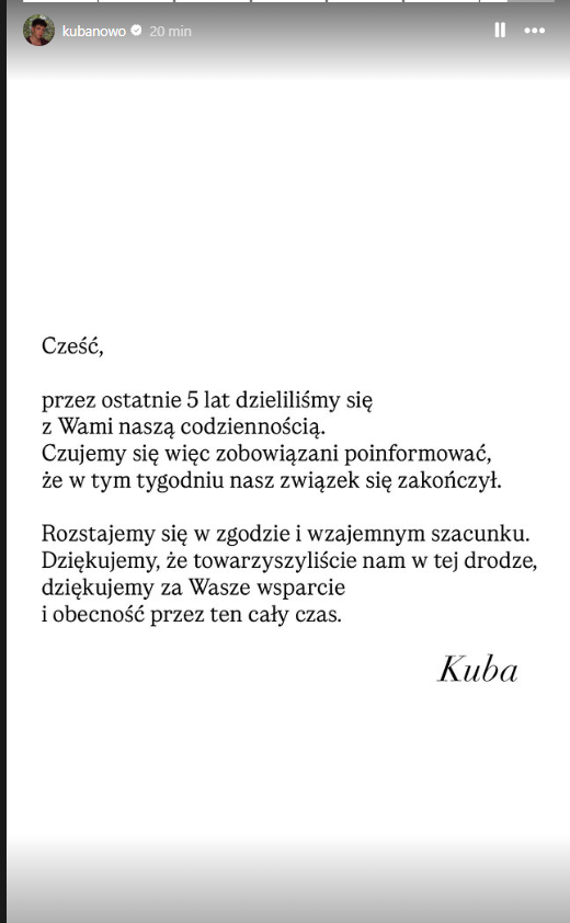 detektywi z tiktoka znowu mieli racje, jeleniewska sie rozstała z kuba