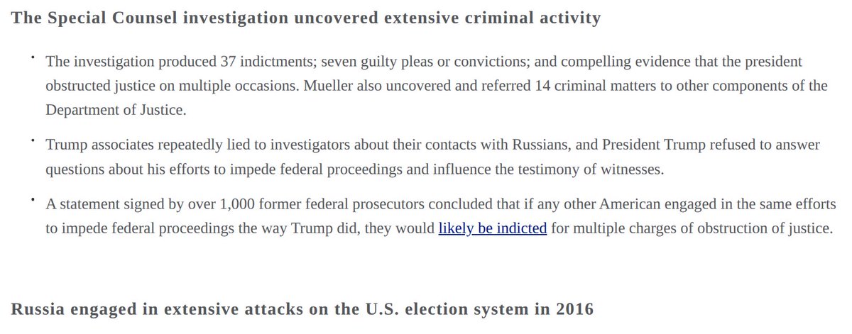 @TimothyDSnyder Mueller said of Trump's obstruction re: russian ...