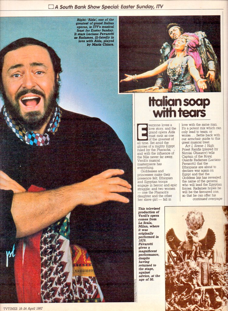 TV 19/4/87 ITV 2.30:The Canterville Ghost 4.30:Supergran 5.0:The Love ...