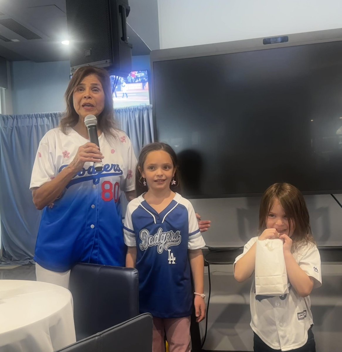 We had Dodger Stadium to ourselves yesterday! Spent the day celebrating ...