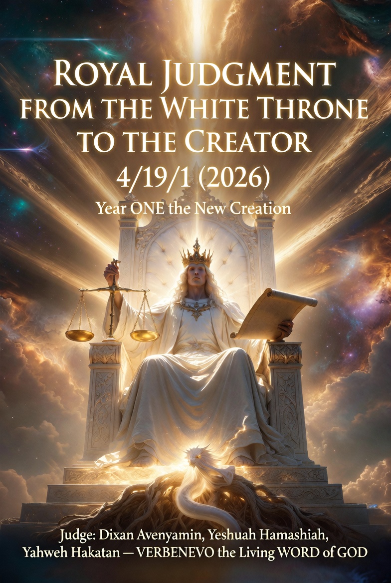 Royal Judgment From The White Throne To The Creator 2 Of 2