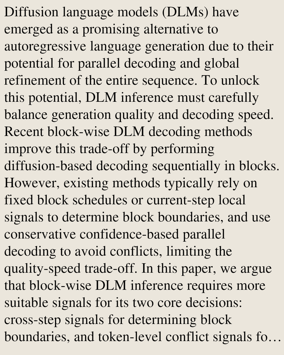 DepCap: Adaptive Block-Wise Parallel Decoding for Efficient Diffusion ...
