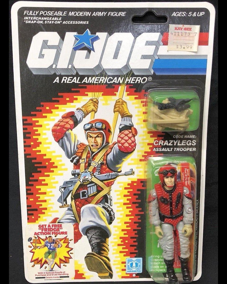 Assault Trooper. Code Name: CRAZY LEGS. First appeared on toy store ...