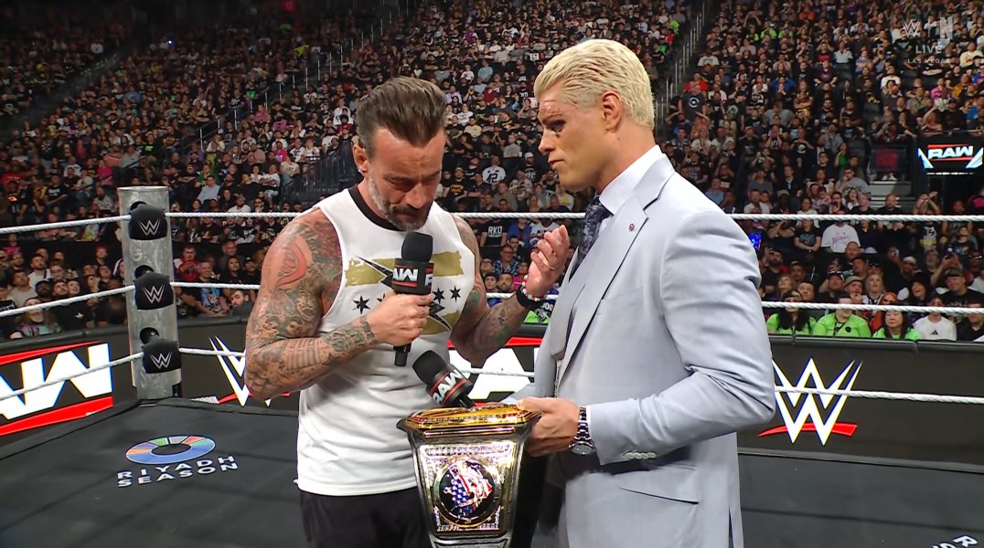 They just teased Cody wanting to go after Cody for the WWE Title. Cody ...