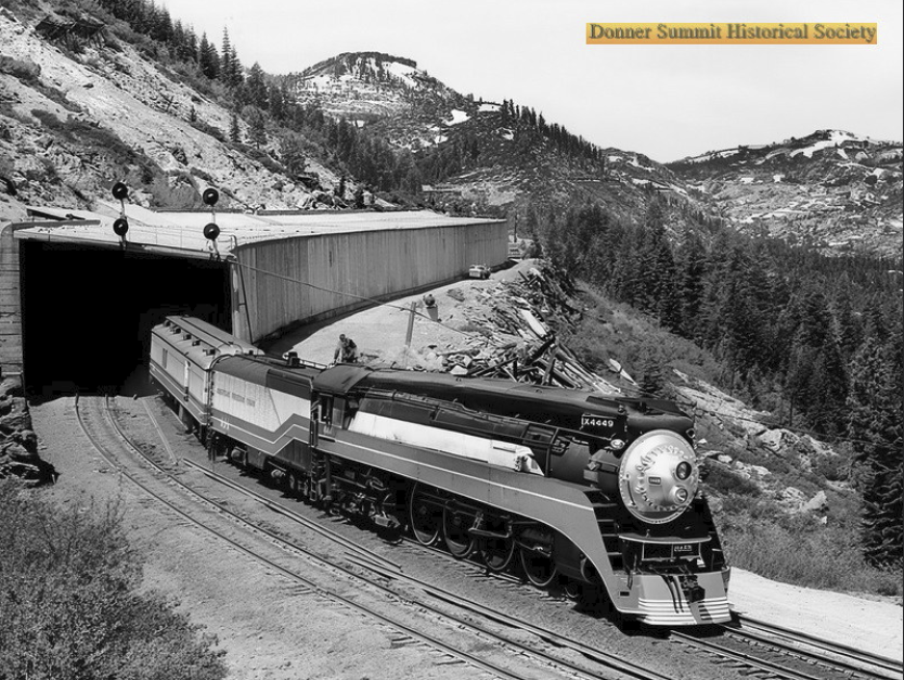 Here we see Southern Pacific's 4449, also known as the "Daylight ...