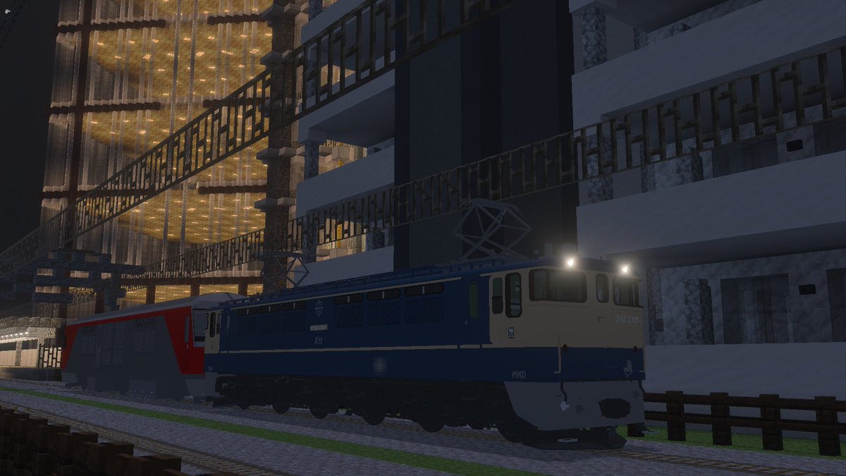 赤熊降誕 EF65:あそすん DF200:じゃがいもすん #鉄道アドオン #mtc_ss