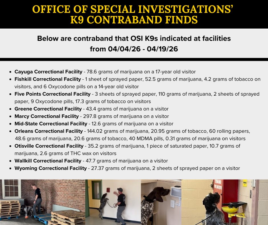 NYS DOCCS (@NYSDOCCS) / Posts / X