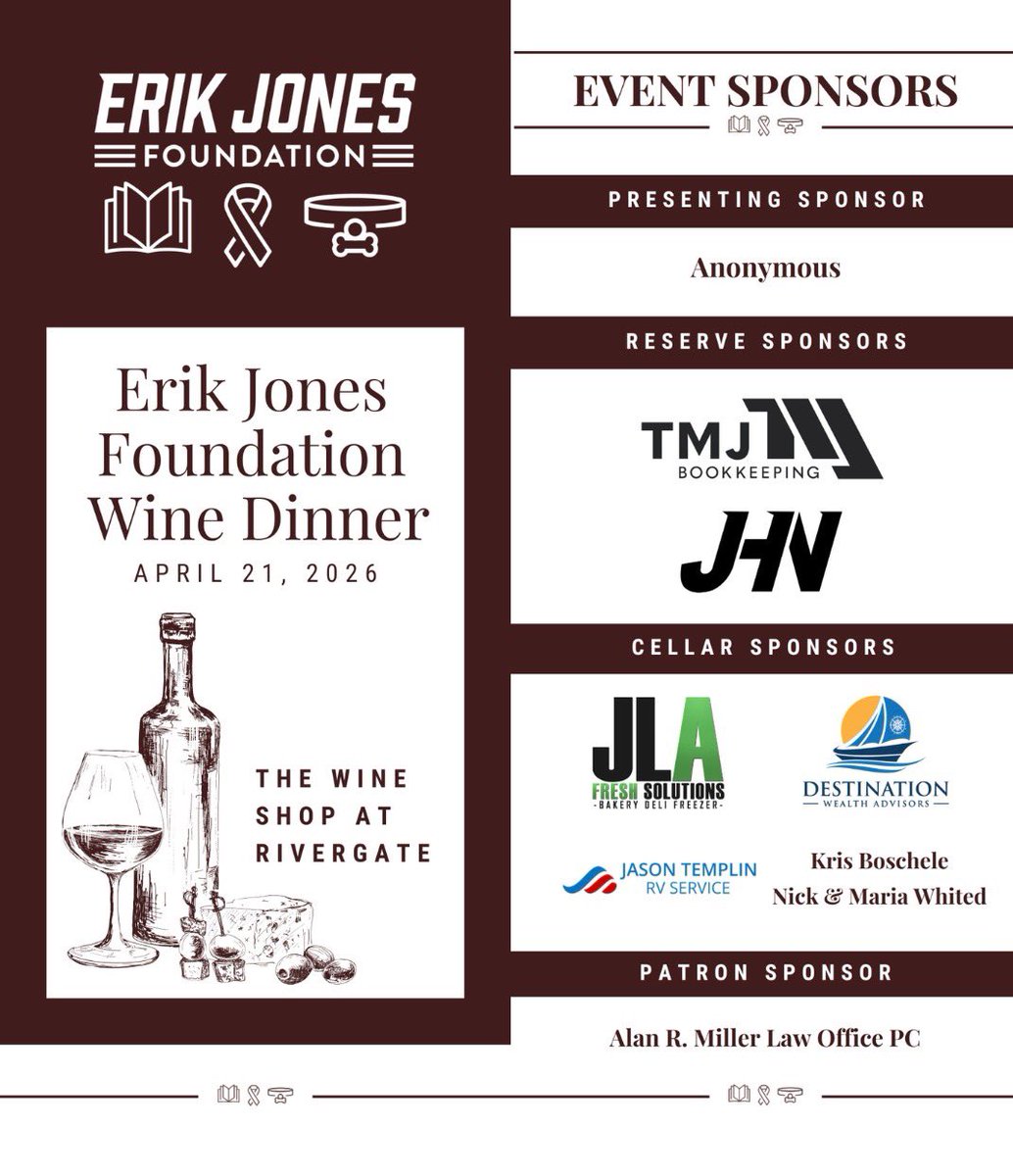Erik Jones Foundation (@ErikJonesFdn) / Posts / X