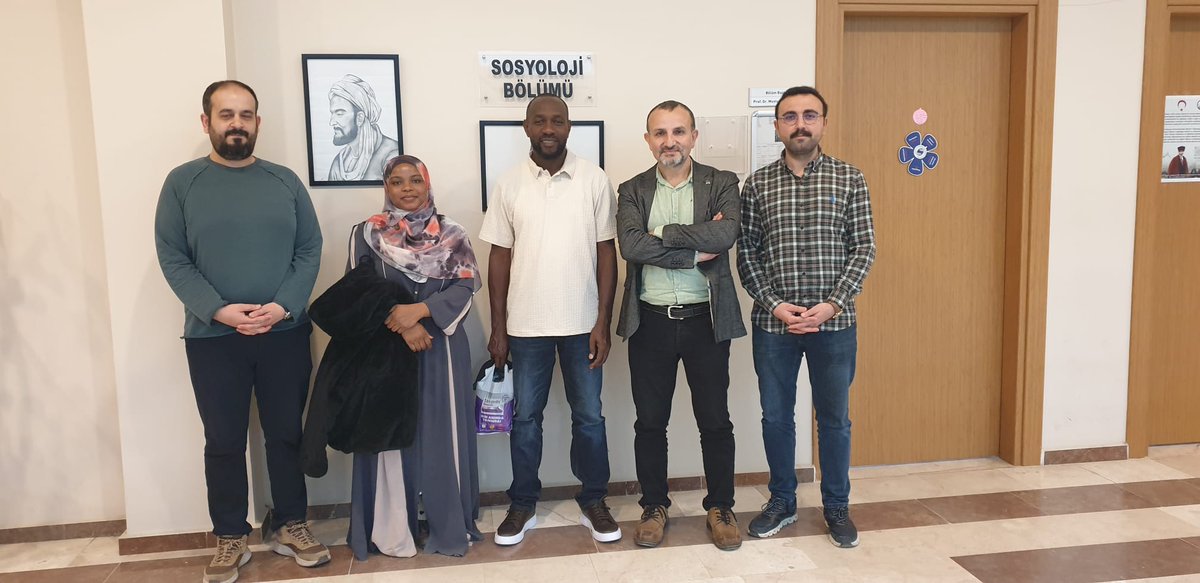 Sosyoloji Bölümü olarak KA171 kapsamında Afrika ile akademik iş ...